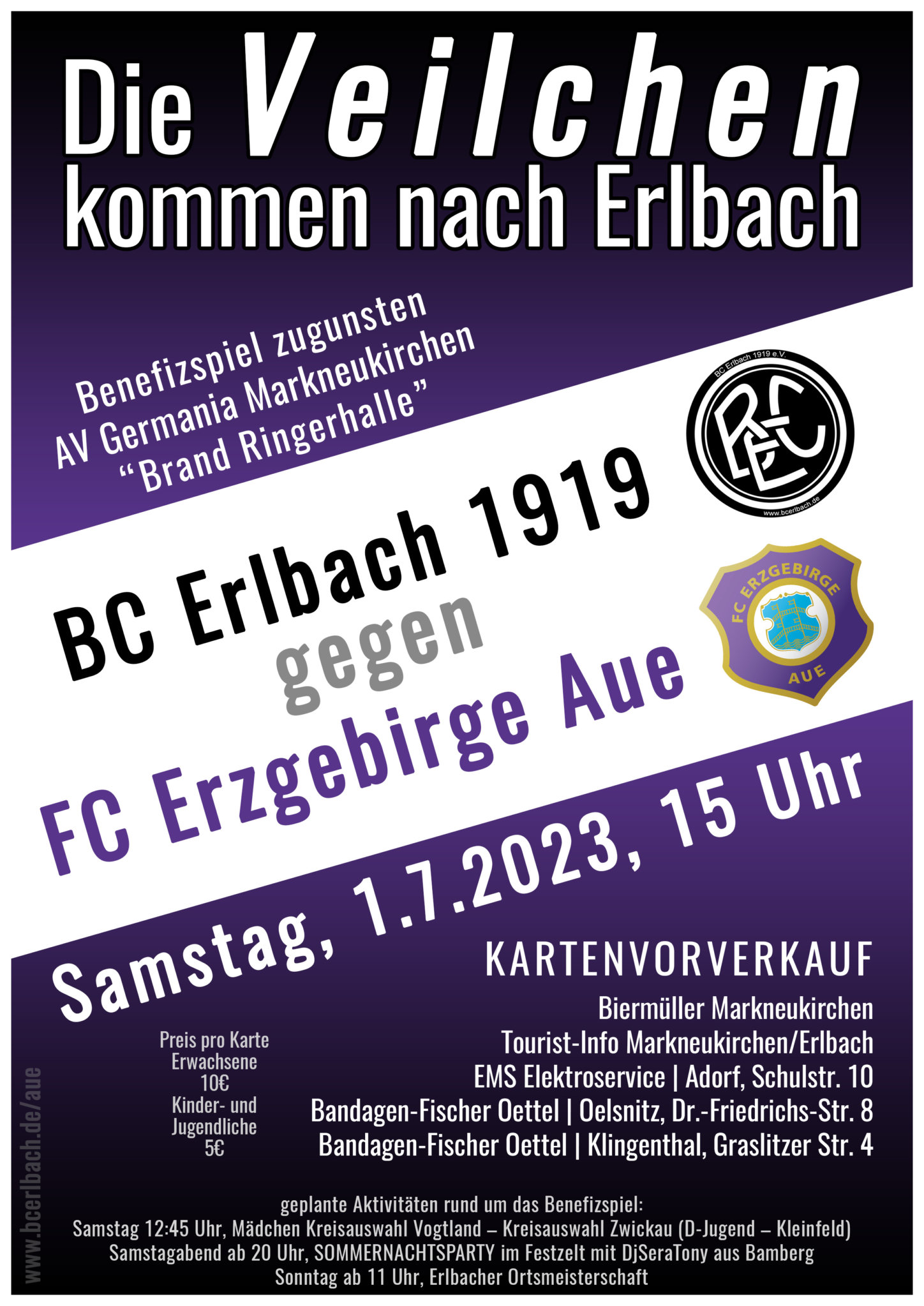 Erlbach Gegen Erzgebirge Aue