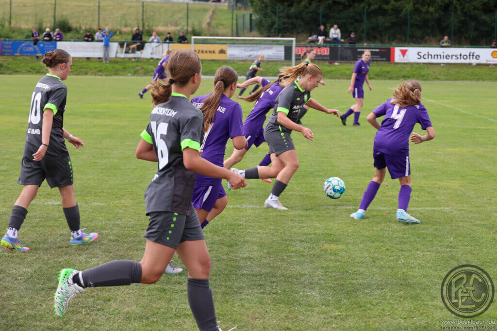 Ligastart der B-Juniorinnen gegen Erzgebirge Aue - BC Erlbach 1919 e.V.